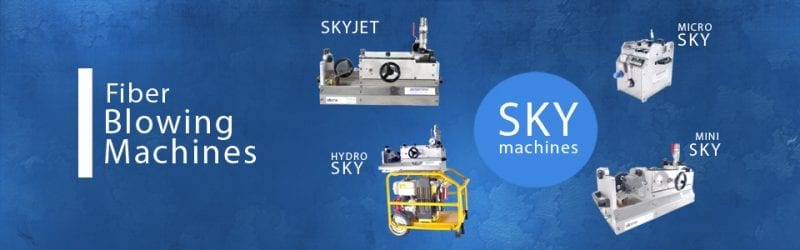 Fiber Optic Cables Blowing Machine - Cable Blowing Machine and Fiber ...